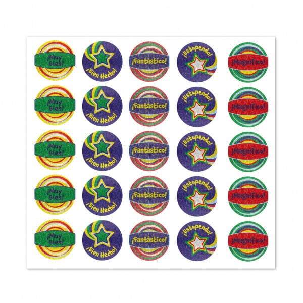 Sticker: Sparkling Spanish Praise