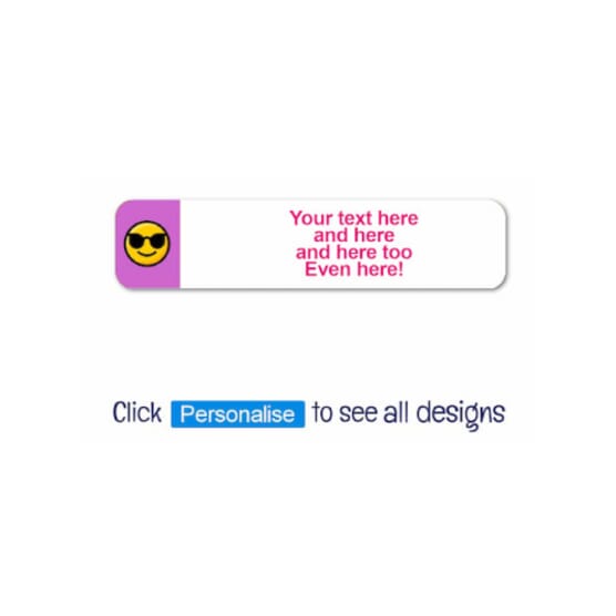 Single Sort Rectangular Stickers | SuperStickers