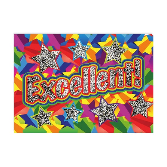 Sparkling Praise Postcards | Superstickers
