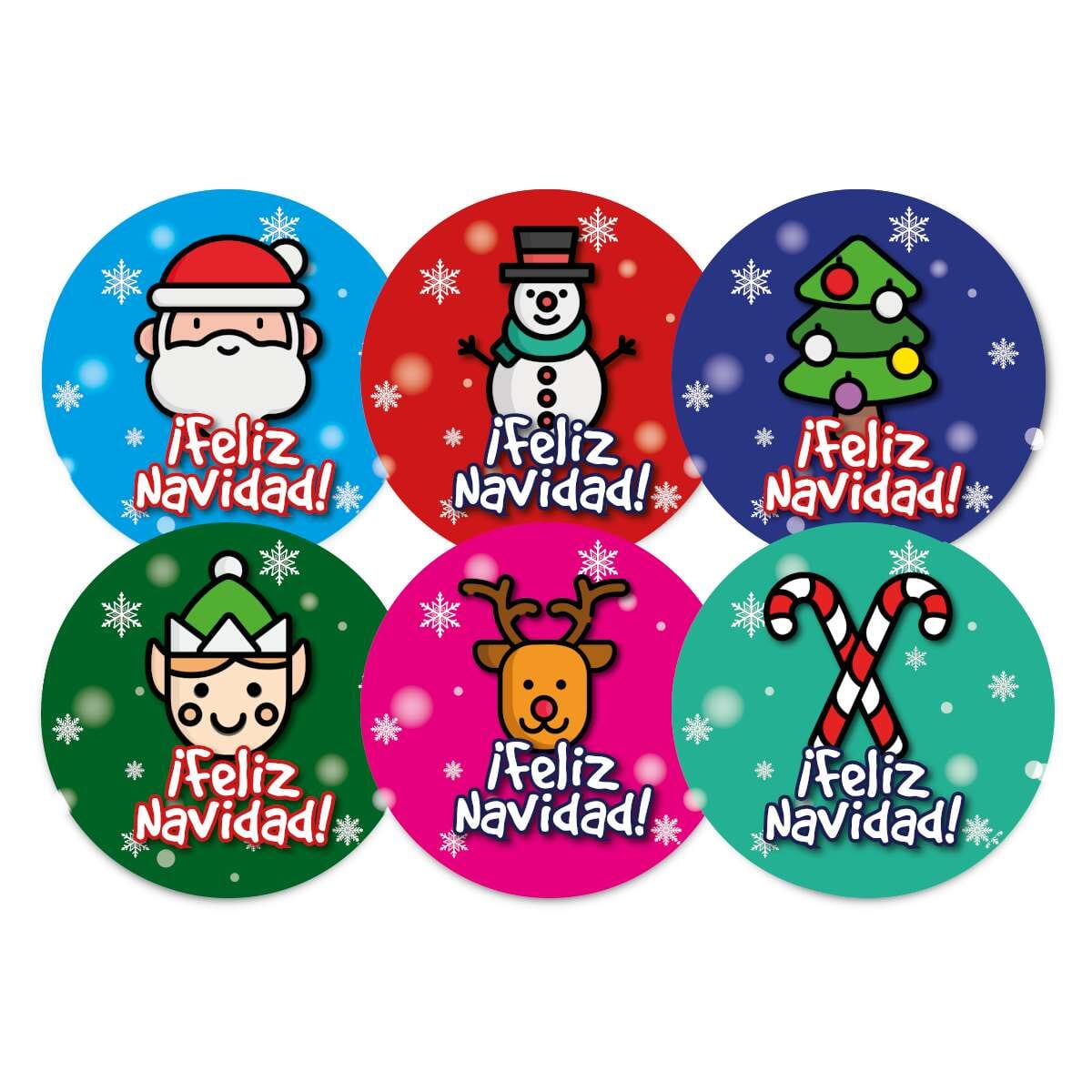 Spanish Christmas Stickers | SuperStickers