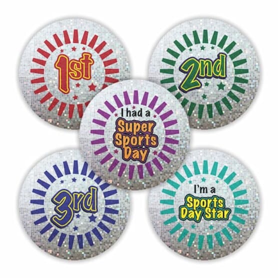 Sparkling Sports Day Stickers | SuperStickers.com