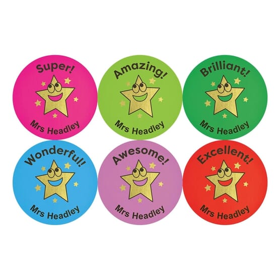 Quick Personalised Stickers