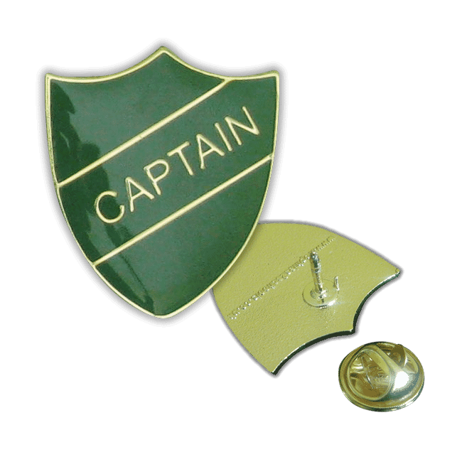 Badge: Captain Green - Enamel
