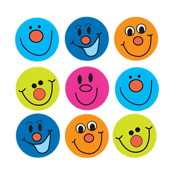 Sticker: Bumper Pack Smiley Faces DBS195