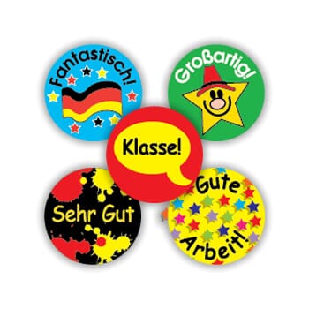 10mm German Stickers | SuperStickers.com