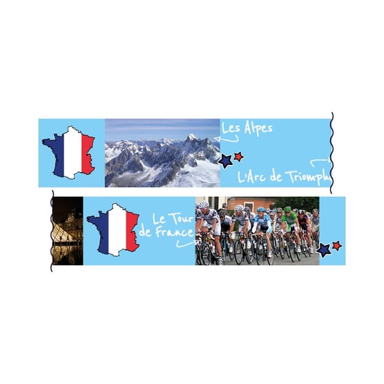 French-themed Borders | SuperStickers
