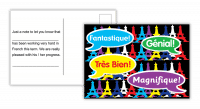 Postcard: French Praise 20 pack