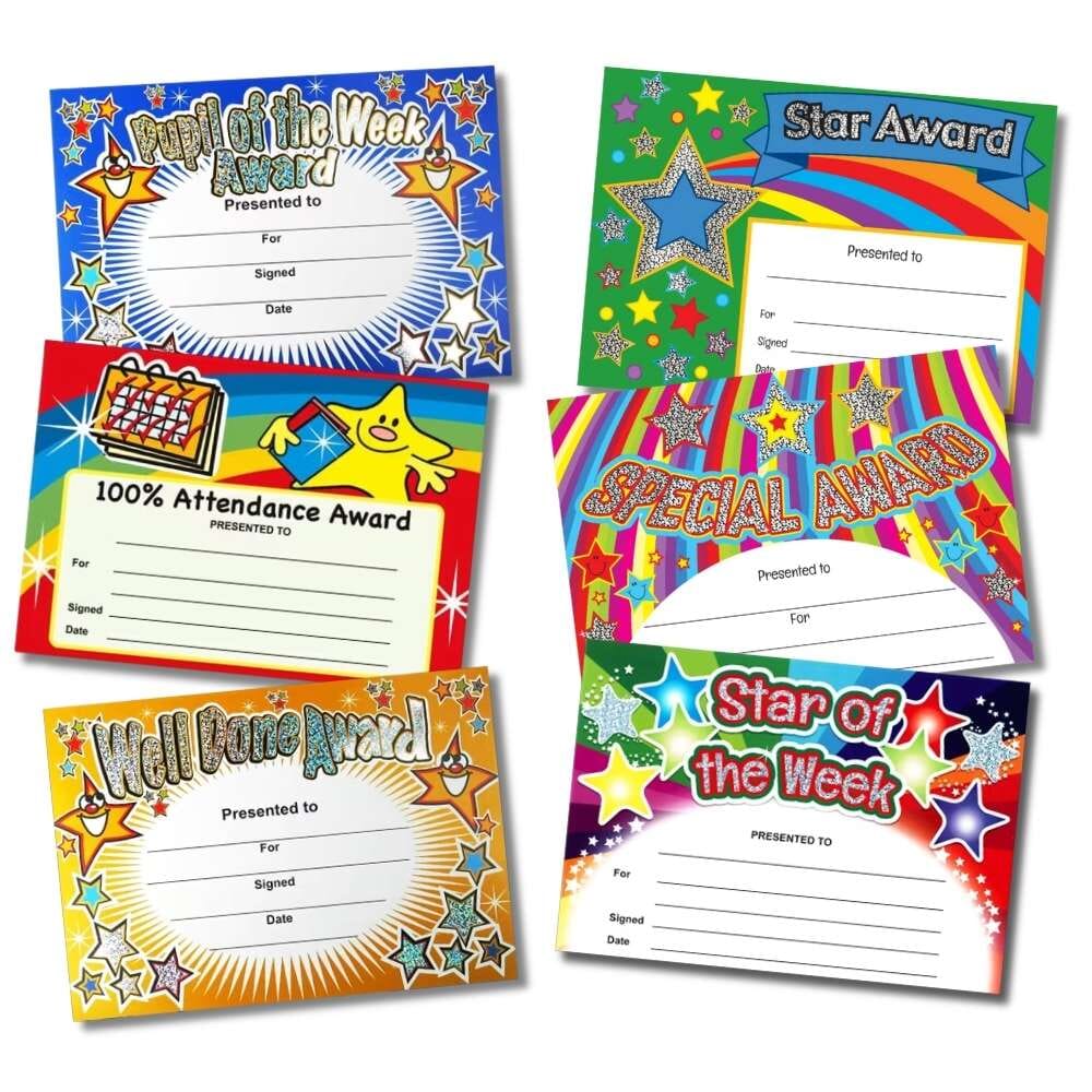 Sparkling Certificates Bumper Pack