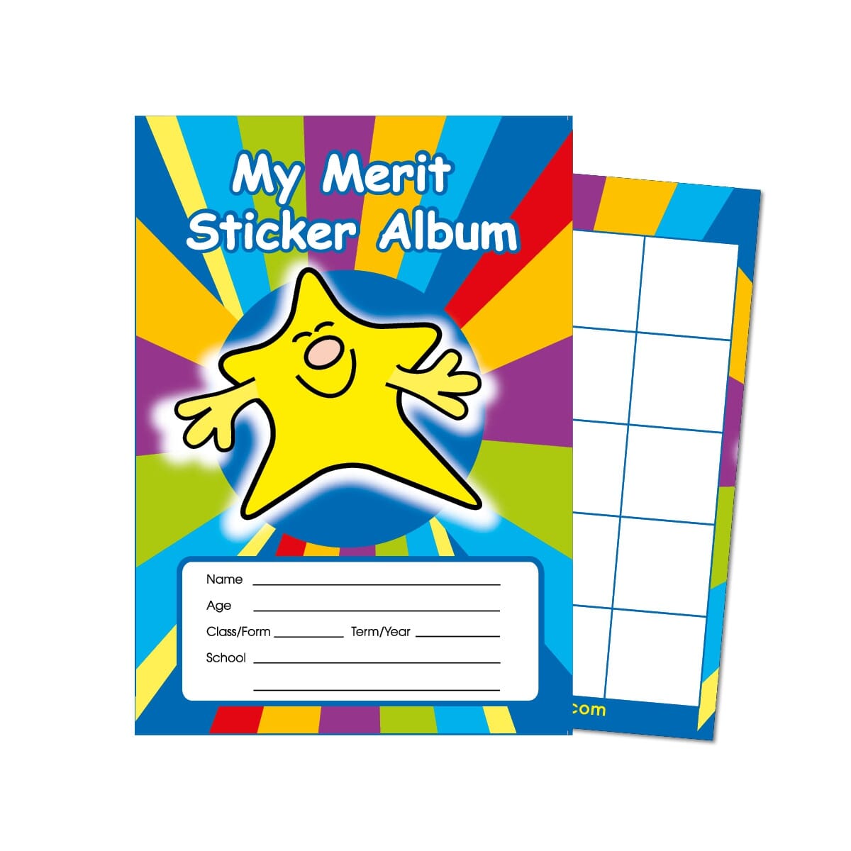 Certificate: Merit Sticker Album - Smiley Star