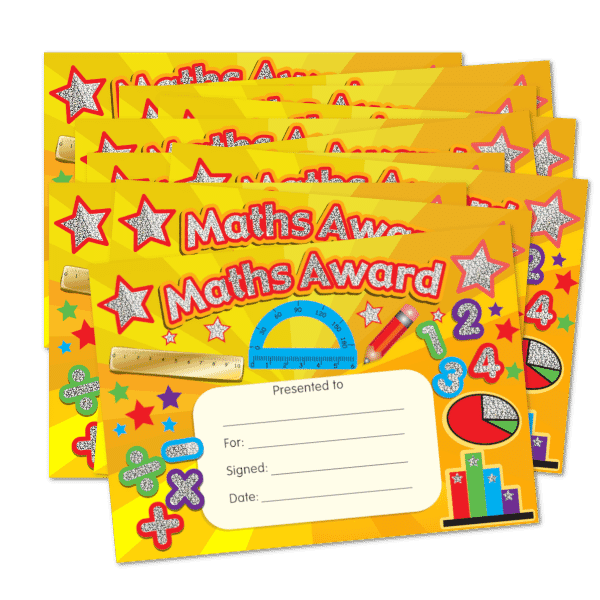 Sparkling Maths Award Certificates
