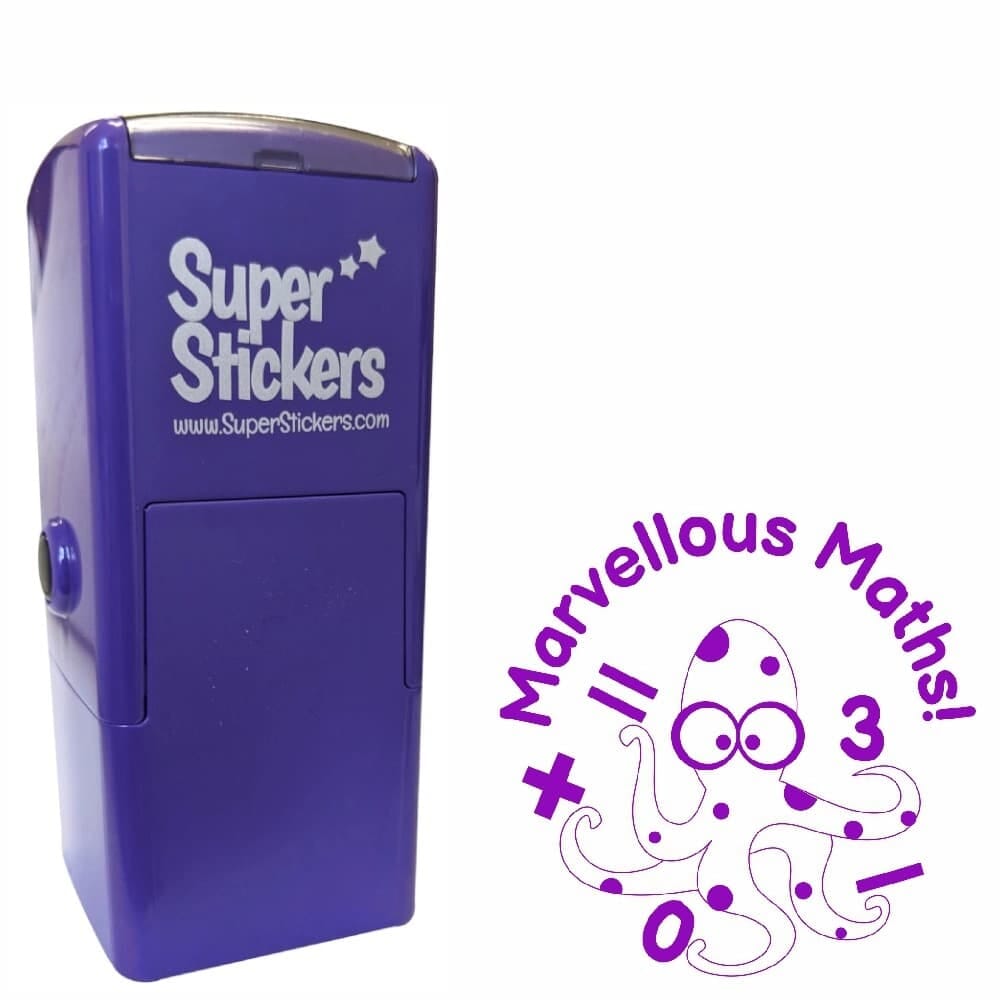 Marvellous Maths Stamper - Purple