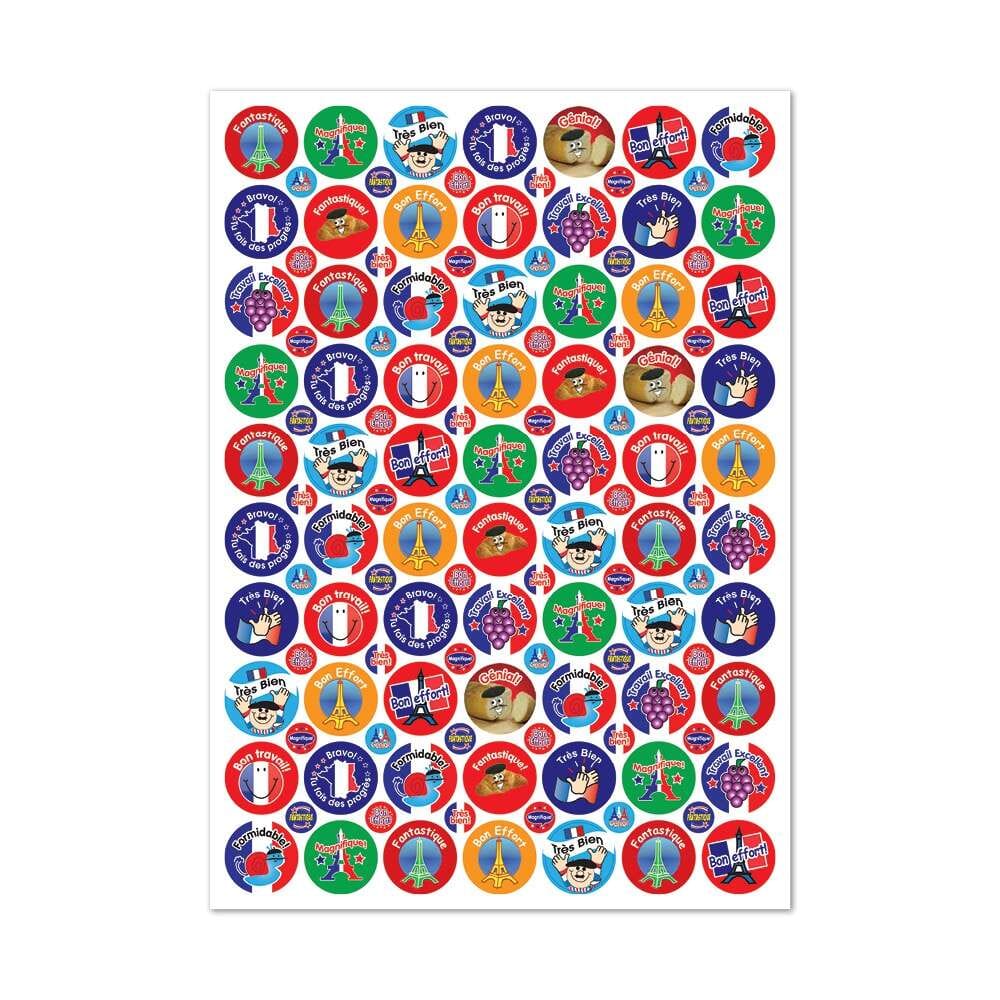 French Bumper Sticker Packs