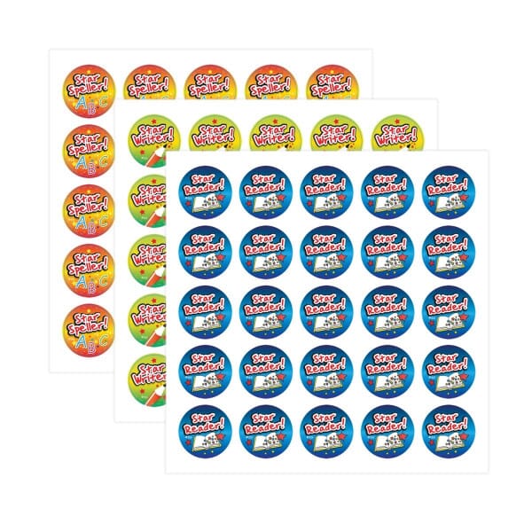 English Variety Sticker Pack Value Pack