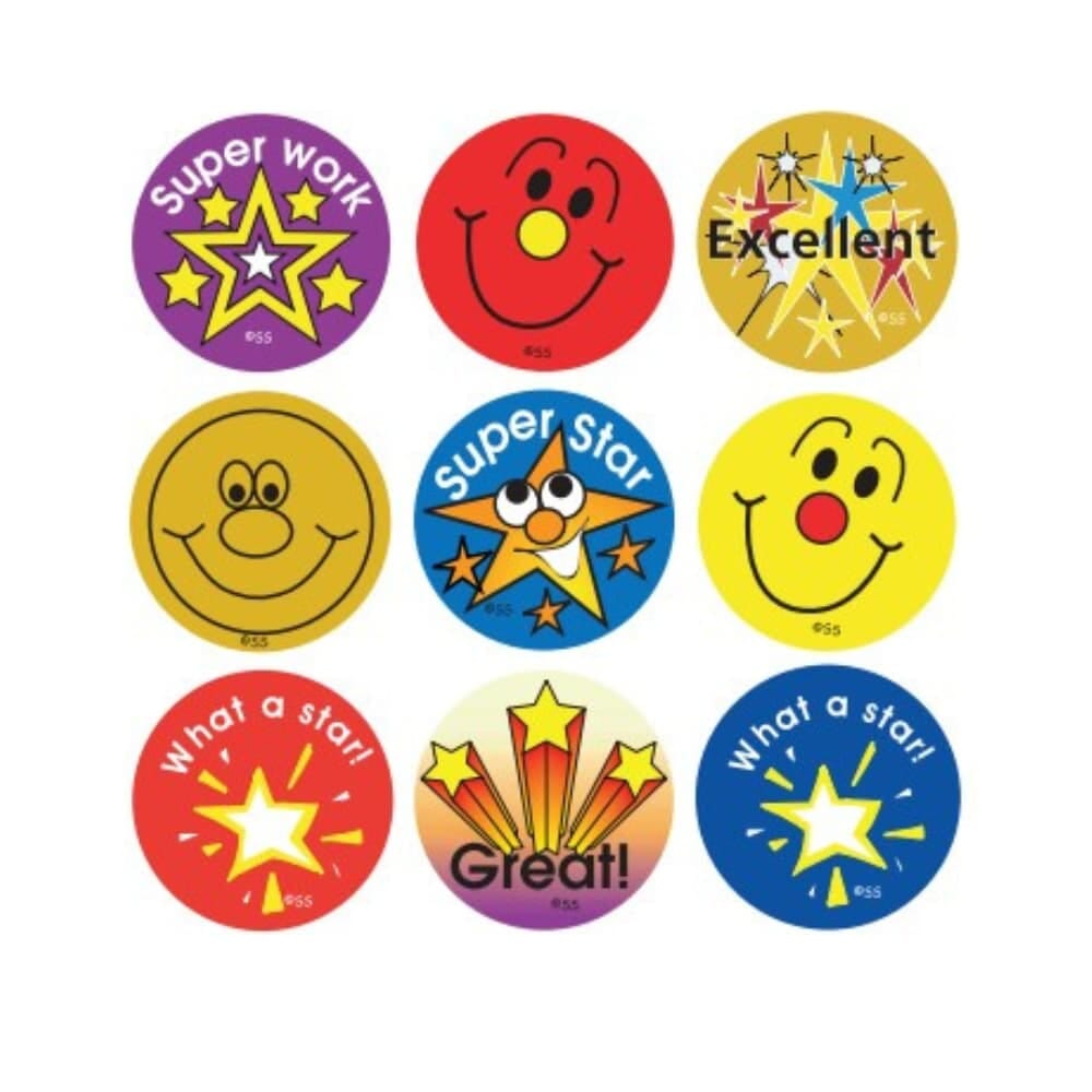 Sticker: Stars and Smiles Bumper Pack DBS178