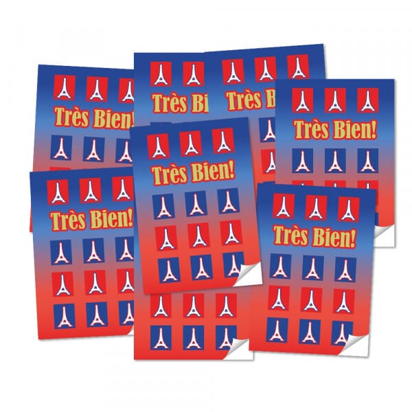 French Tres Bien Stationery Set