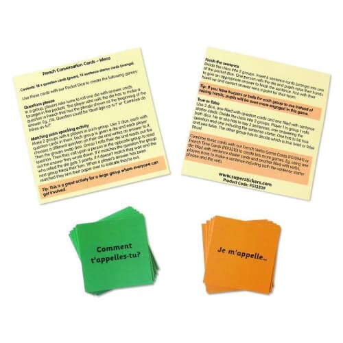 French Games and Activities | SuperStickers