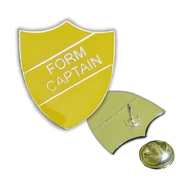 Badge: Form Captain Yellow - Enamel
