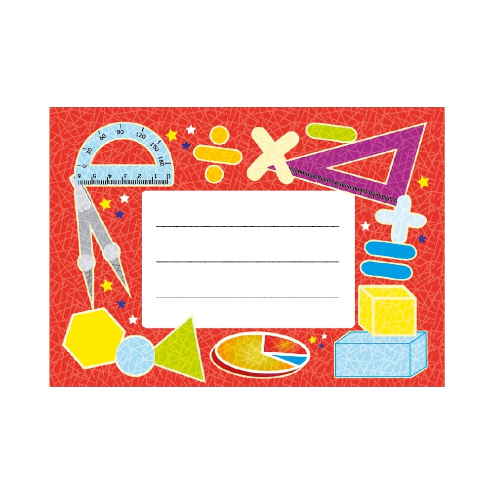 Maths Exercise Book Labels | SuperStickers