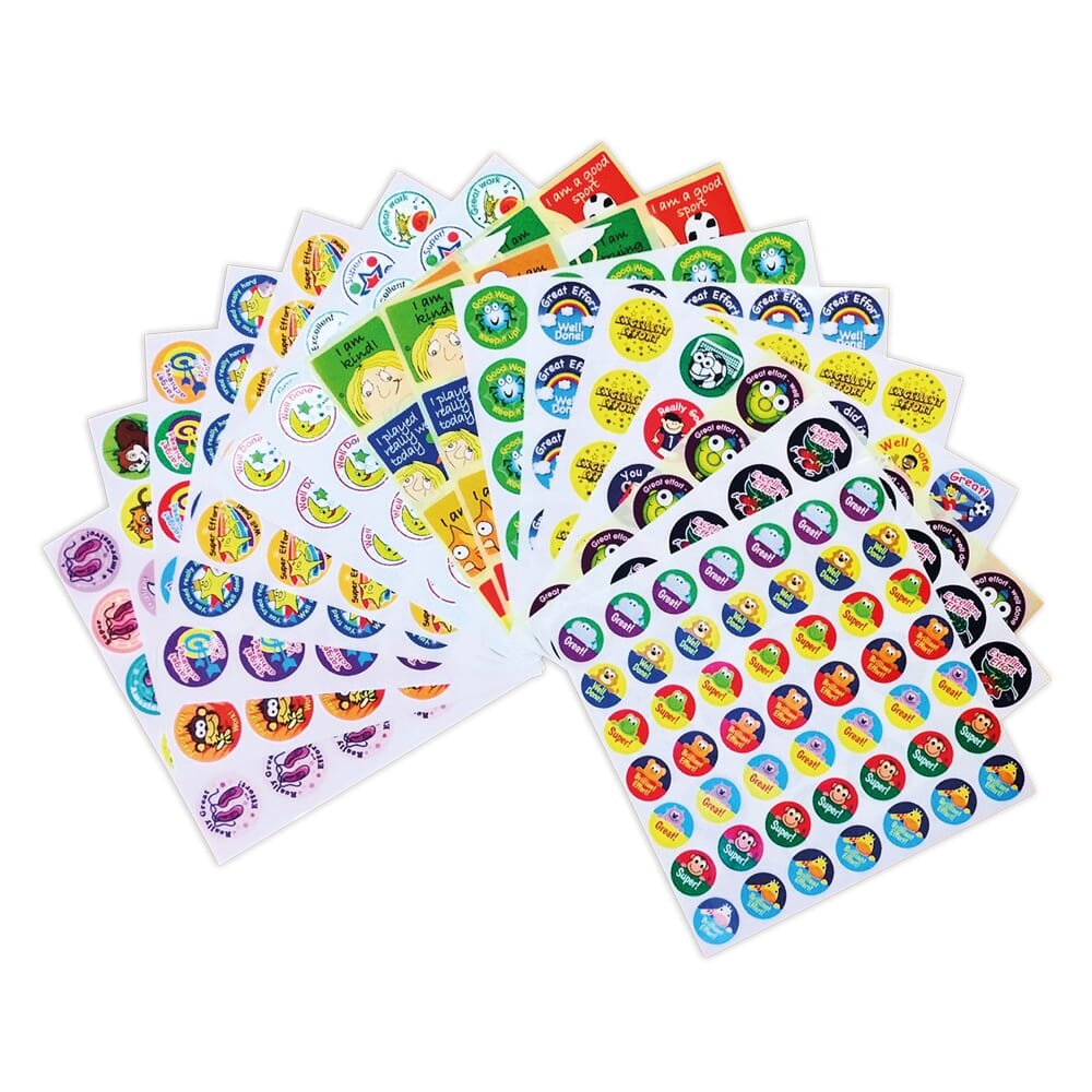 Effort Stickers Pack - 381 stickers per pack
