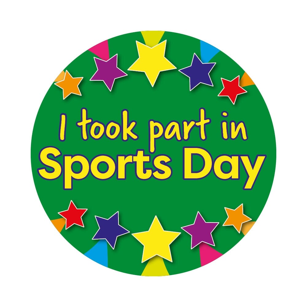 I took part in Sports Day sticker pack