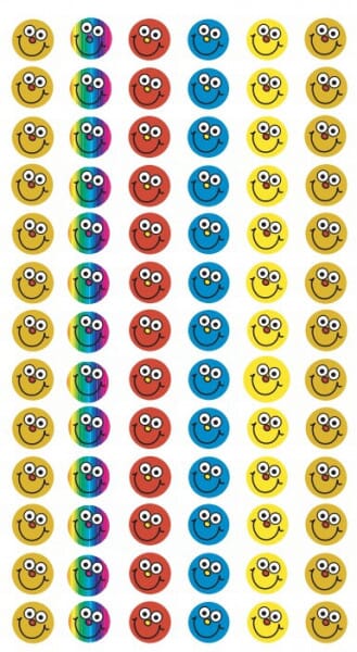 Sticker: Mini - Smiley Faces