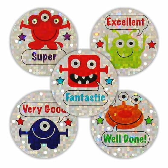 Sparkling Effort and Praise Stickers | SuperStickers.com