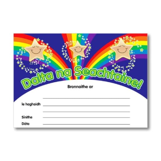 Irish Certificates | SuperStickers