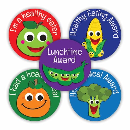 Healthy Eating Stickers | SuperStickers