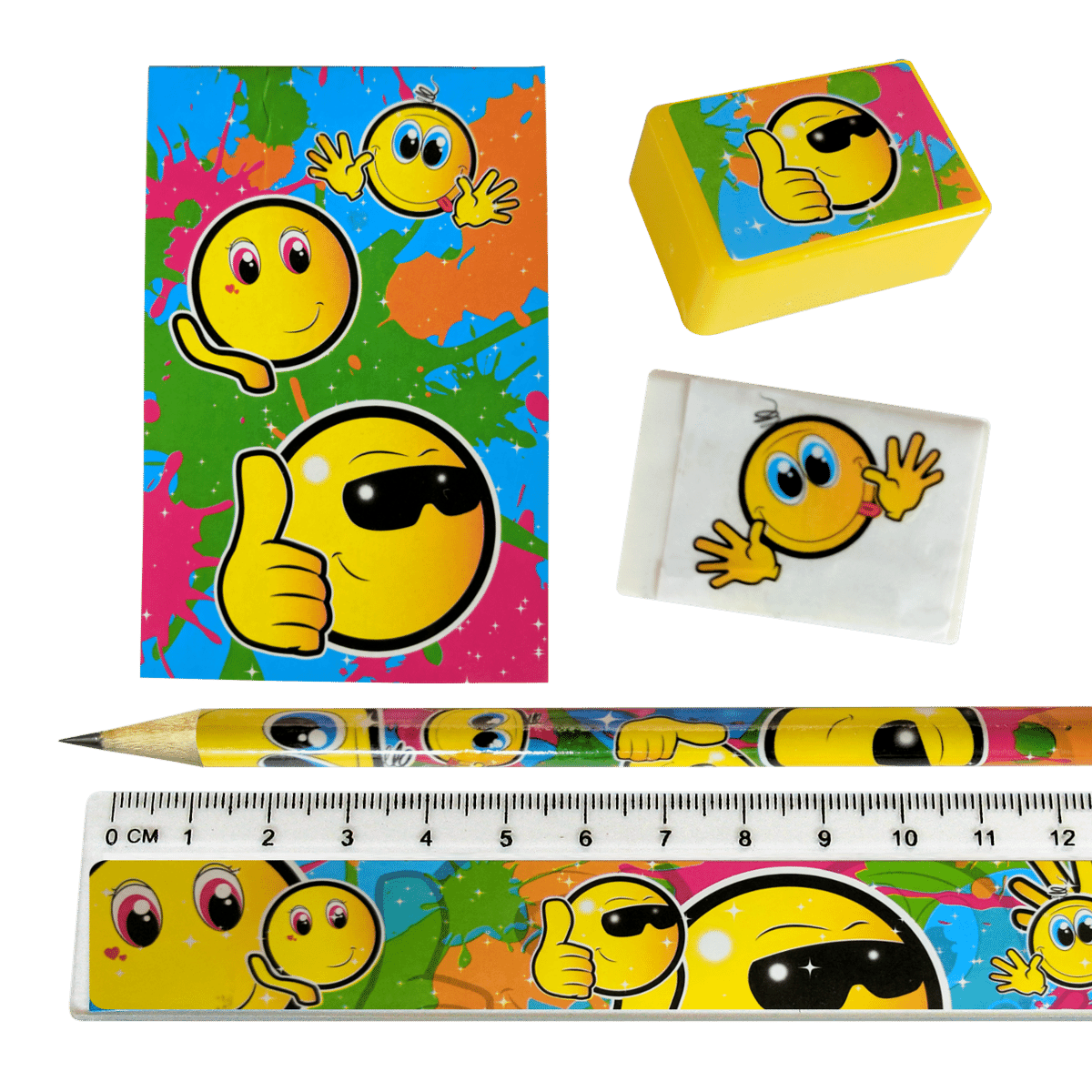 Stationery Set: Happy Face Set