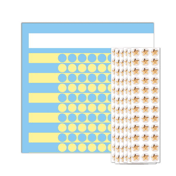 A3 Classroom Reward Chart and Sticker Pack