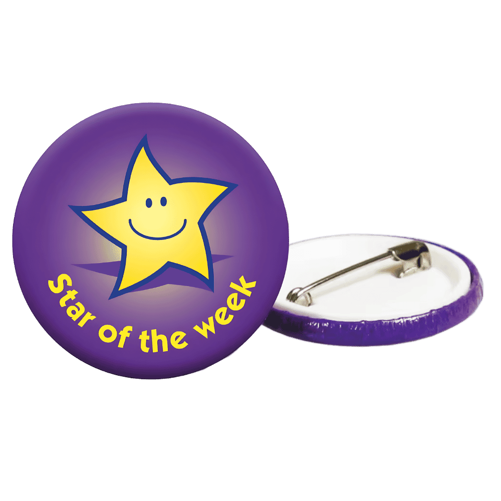 Star of the week badges - 20 per pack