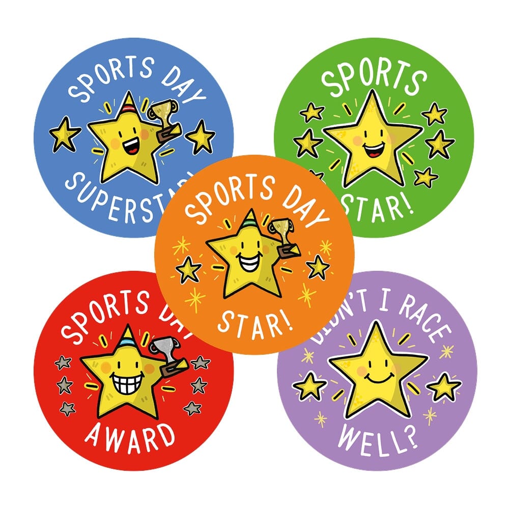 Sports Day Participation Stickers