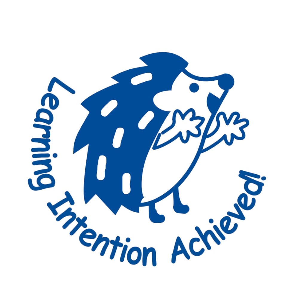 Learning Intention Achieved Stamper