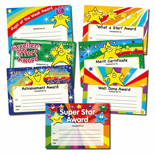 Certificate Quick packs | SuperStickers