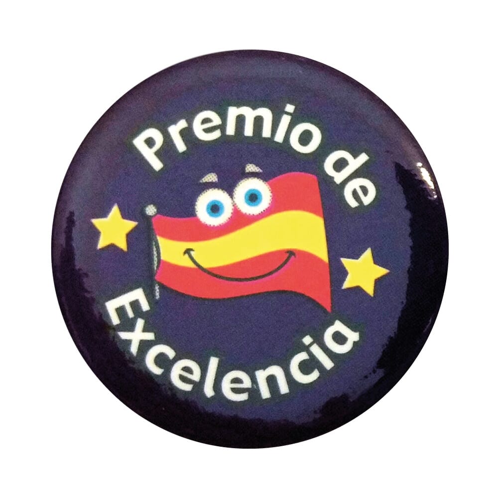 25mm Round Spanish Badges | SuperStickers