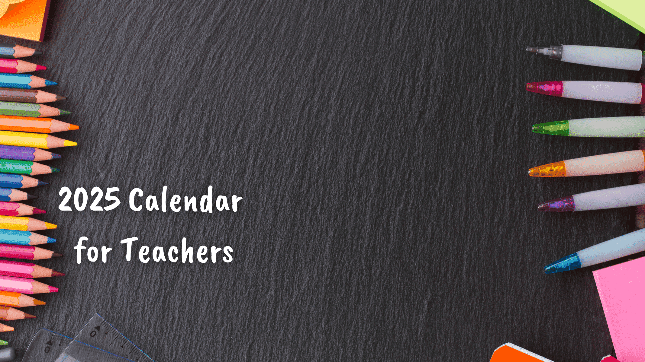 Calendar Essentials for Teachers