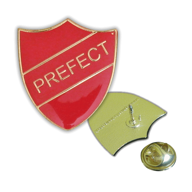 Badge: Prefect Red - Enamel