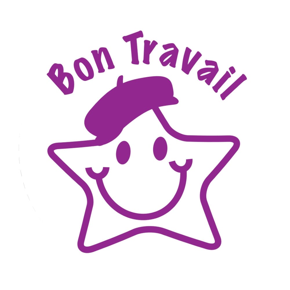 Bon Travail French Stamper