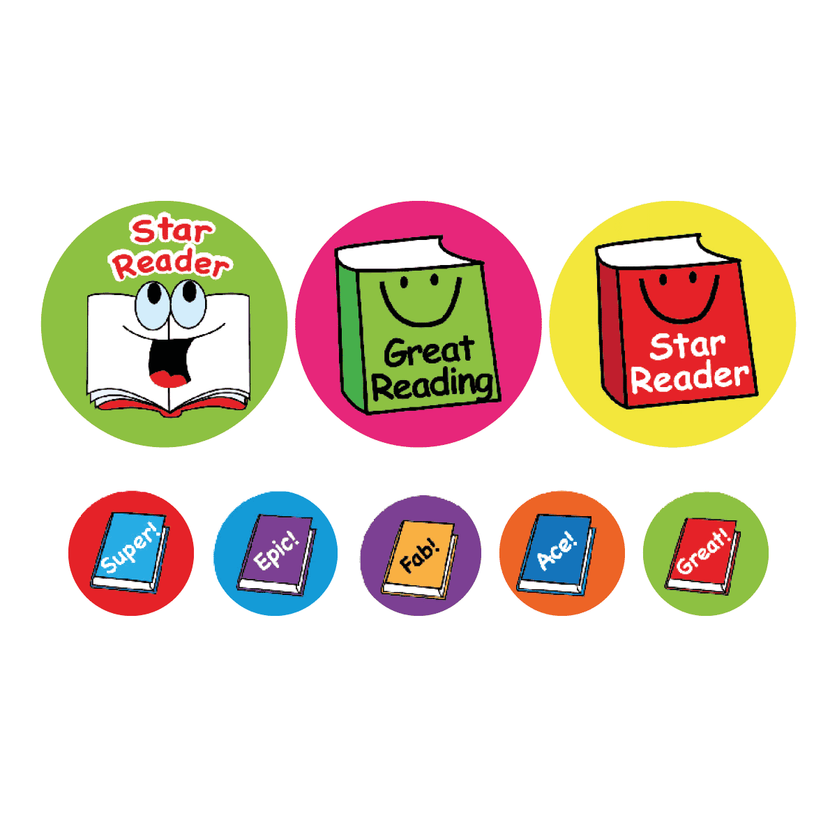 English Bumper Sticker Packs | SuperStickers.com