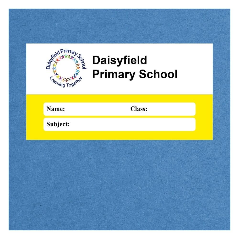 Personalised Exercise Book Labels | SuperStickers.com