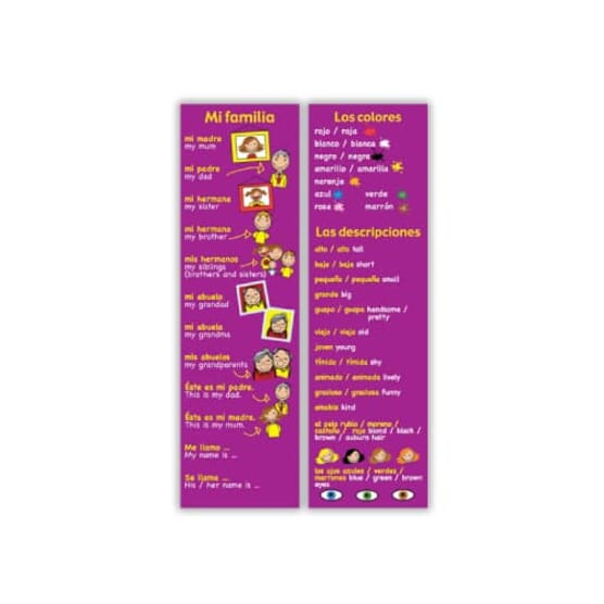 Spanish Bookmark Packs | SuperStickers