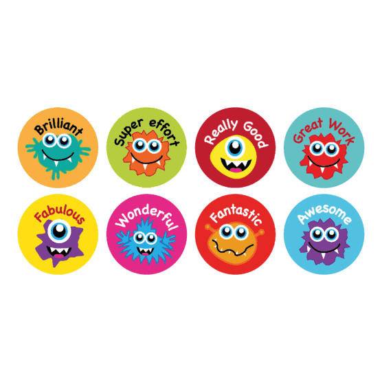 Effort and Praise Bumper Sticker Packs | SuperStickers.com