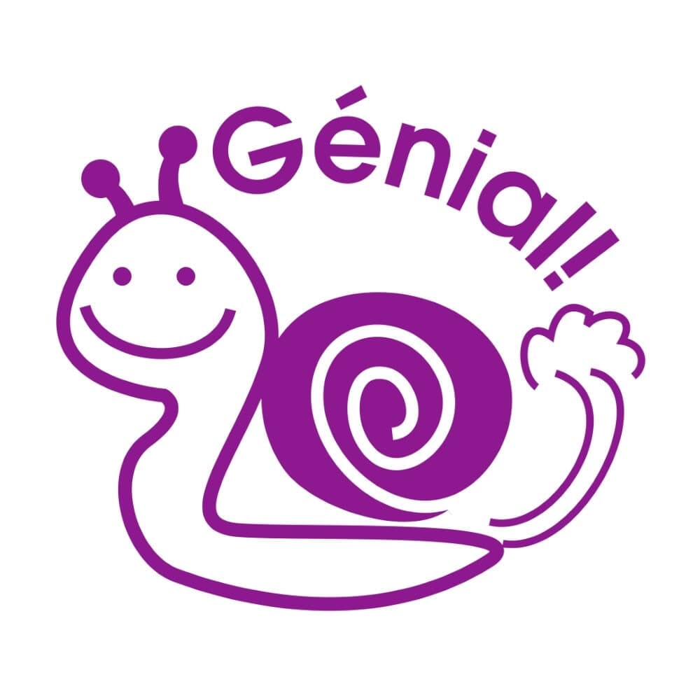 Génial Snail French stamper