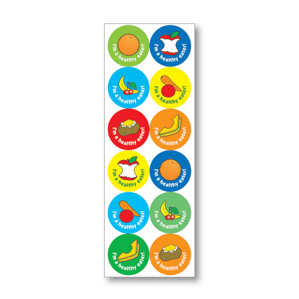 Healthy Eating Reward Stickers