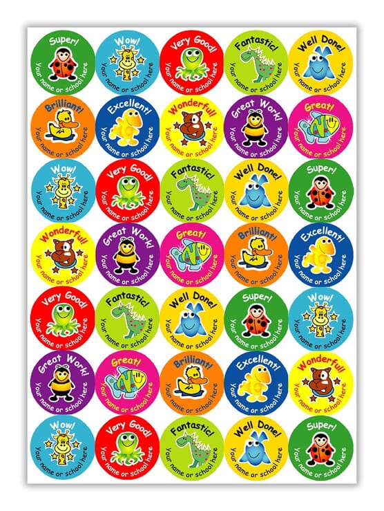 Quick Personalised Stickers | SuperStickers