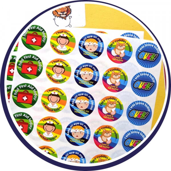Sticker: First Aid Variety Sheet