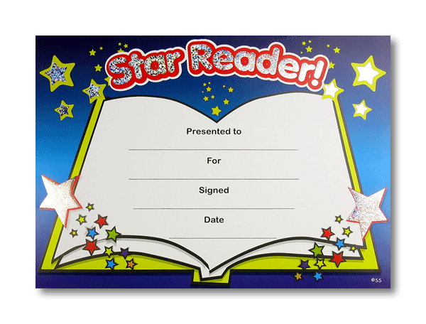 Sparkling Star Reader Certificates
