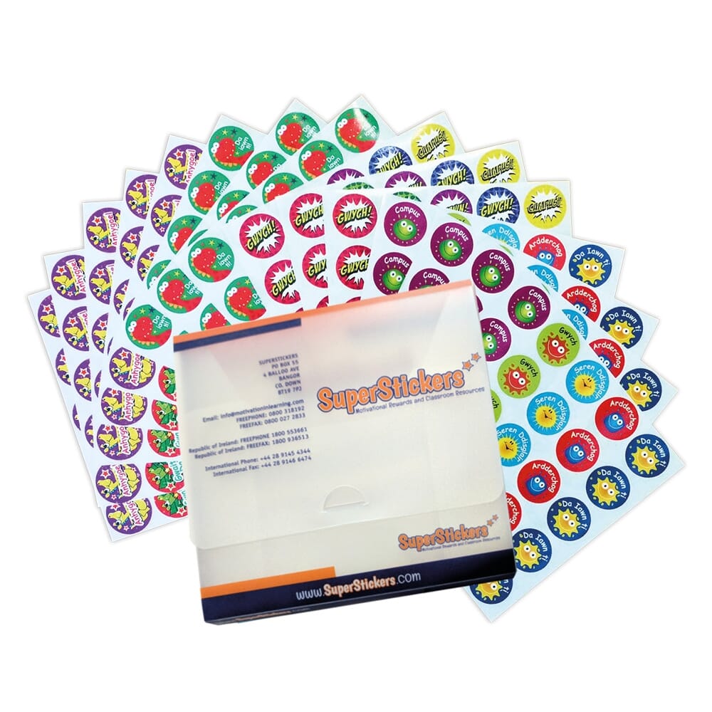 Welsh Sticker Quick Packs | SuperStickers.com