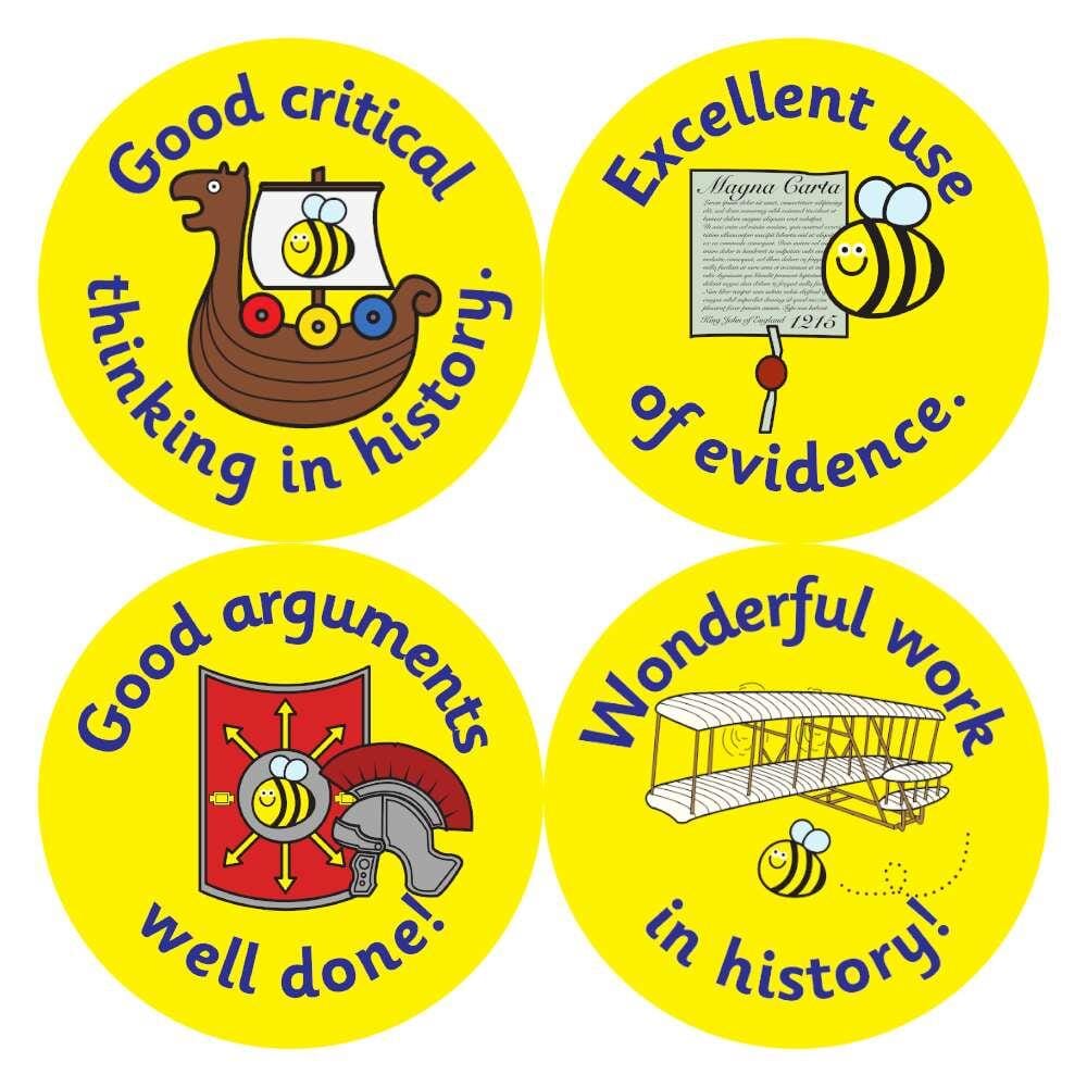 History stickers from The Sticker Factory | SuperStickers