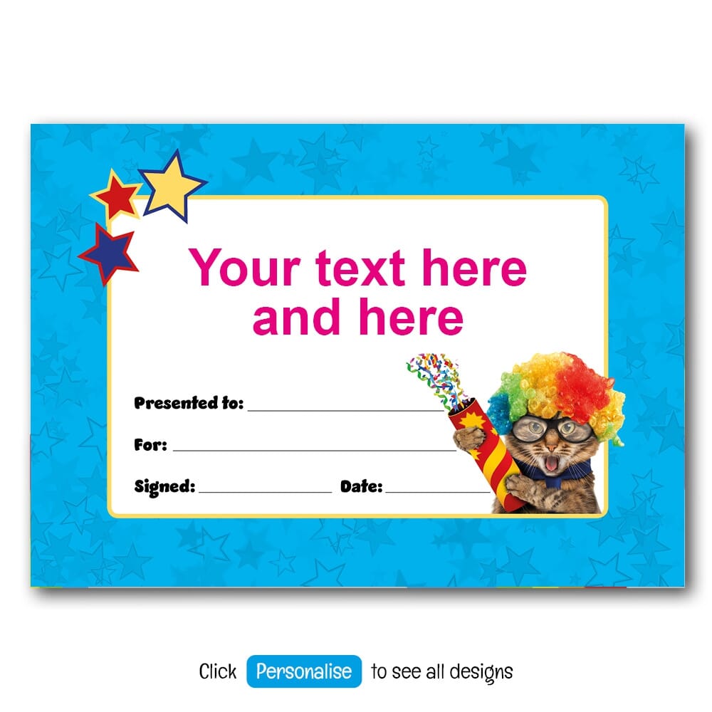 Personalised Certificates | SuperStickers
